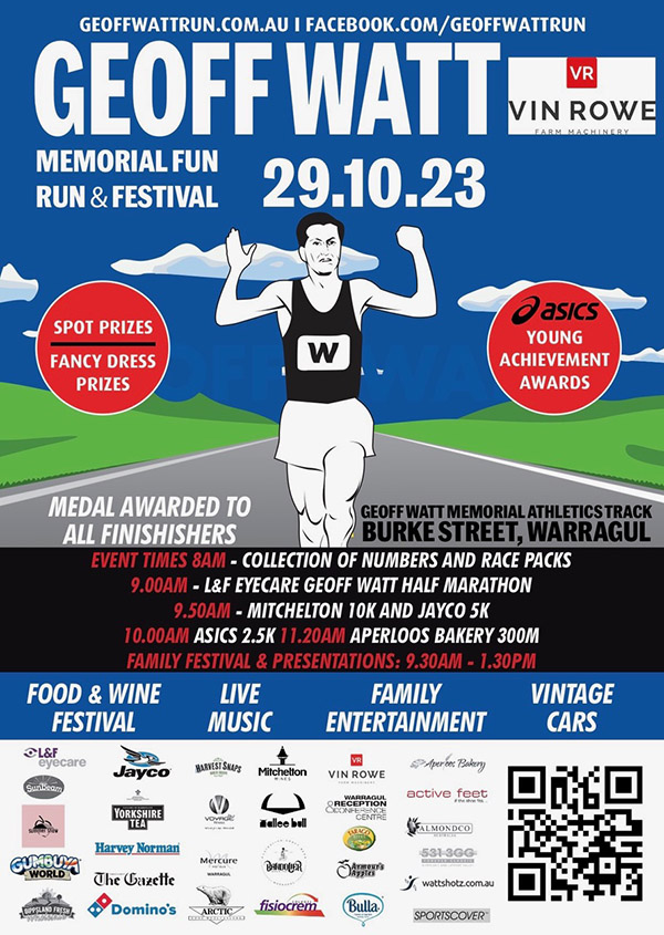 Geoff Watt Half marathon - Victorian Masters Athletics